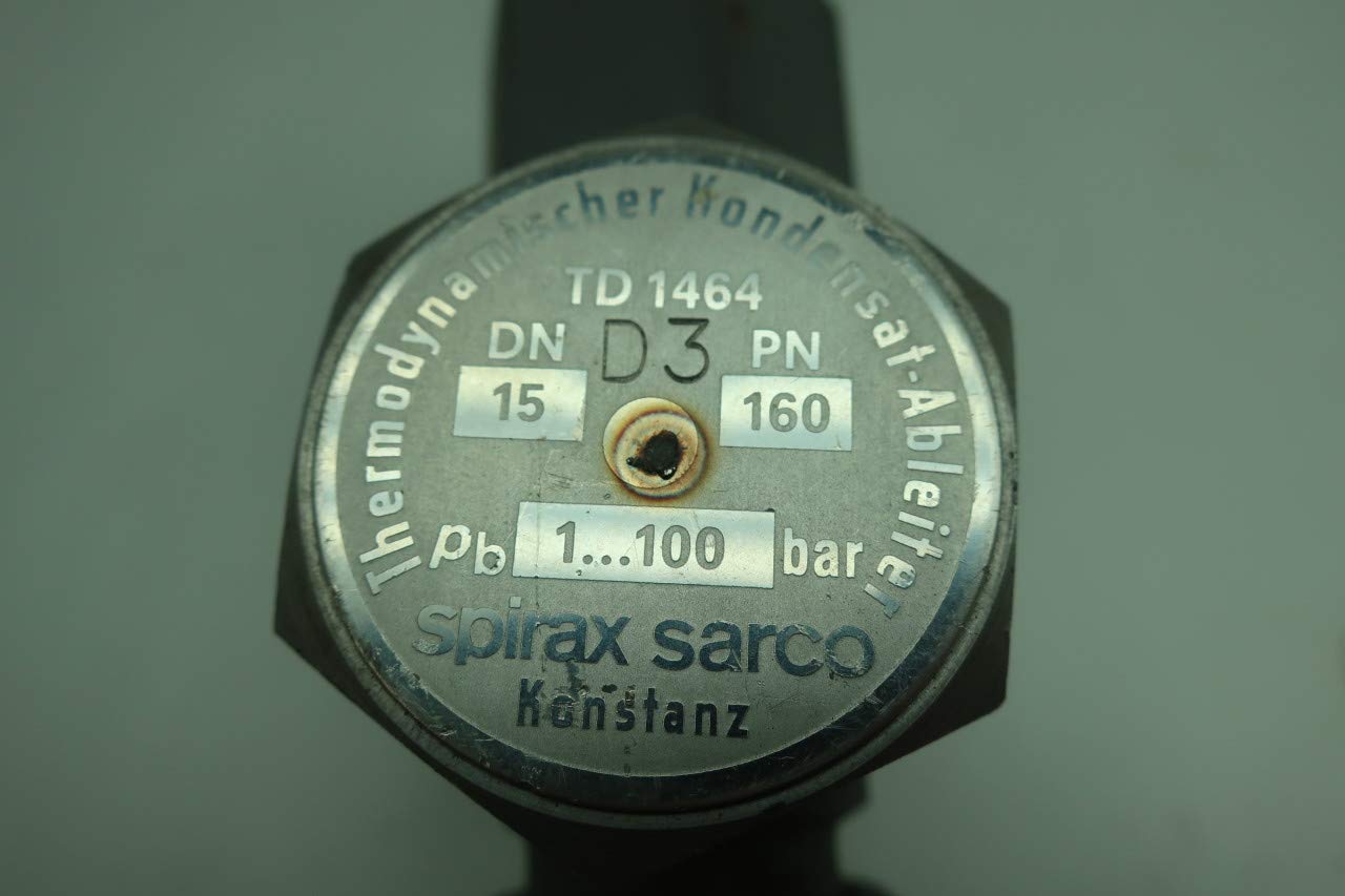SPIRAX SARCO TD1464 THERMODYNAMIC Steel STEAM Trap 1-100BAR D663052