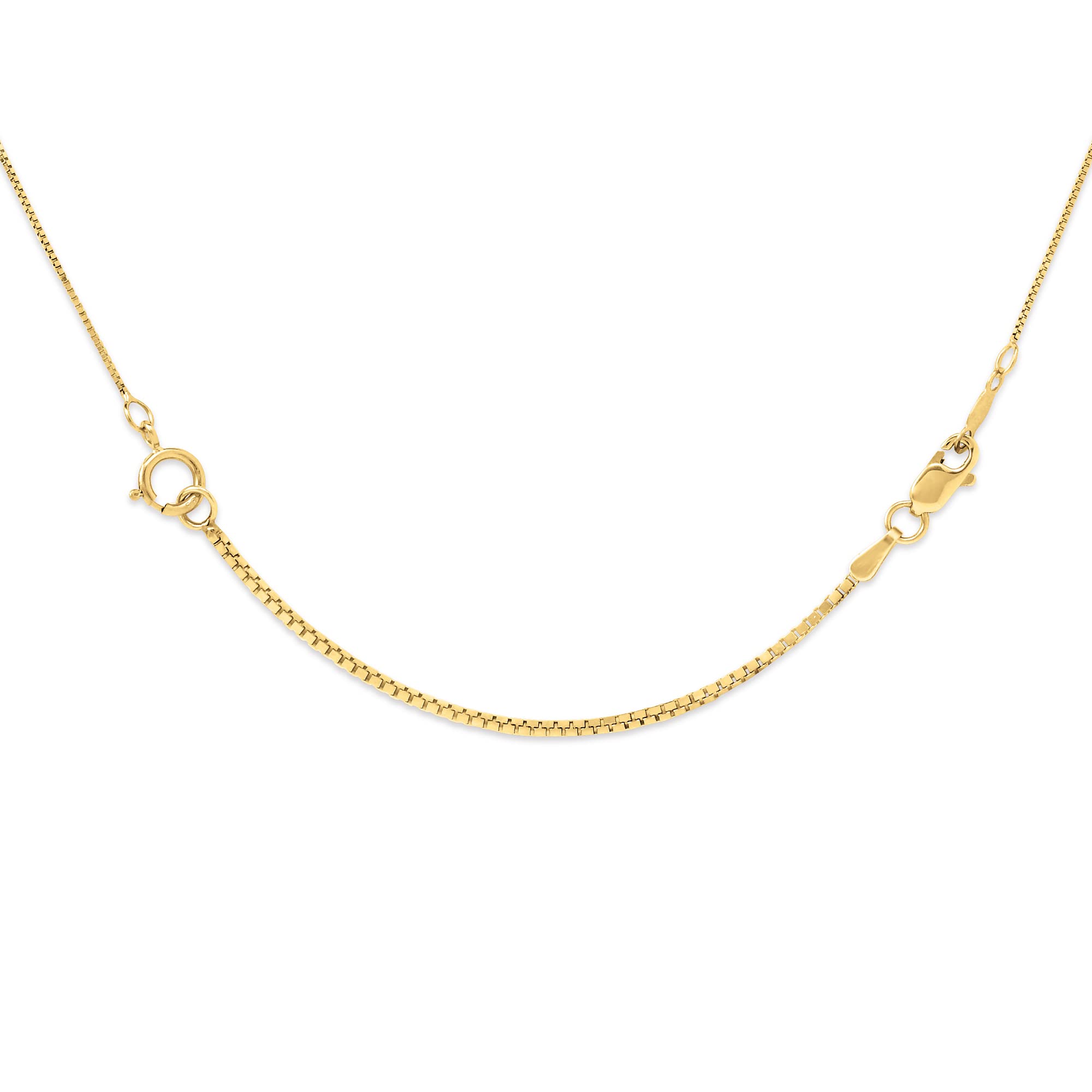 Ross-Simons 1.1mm 14kt Yellow Gold Box-Chain Extender