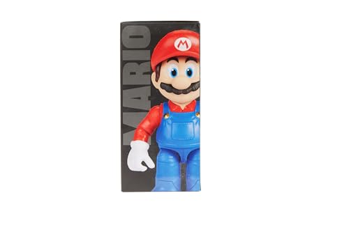THE SUPER MARIO BROS. MOVIE - 5 Inch Action Figures Series 1 β Mario Figure with Plunger Accessory