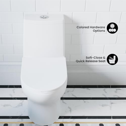 Swiss Madison SM-1T112 Ivy One Piece Toilet Dual Flush