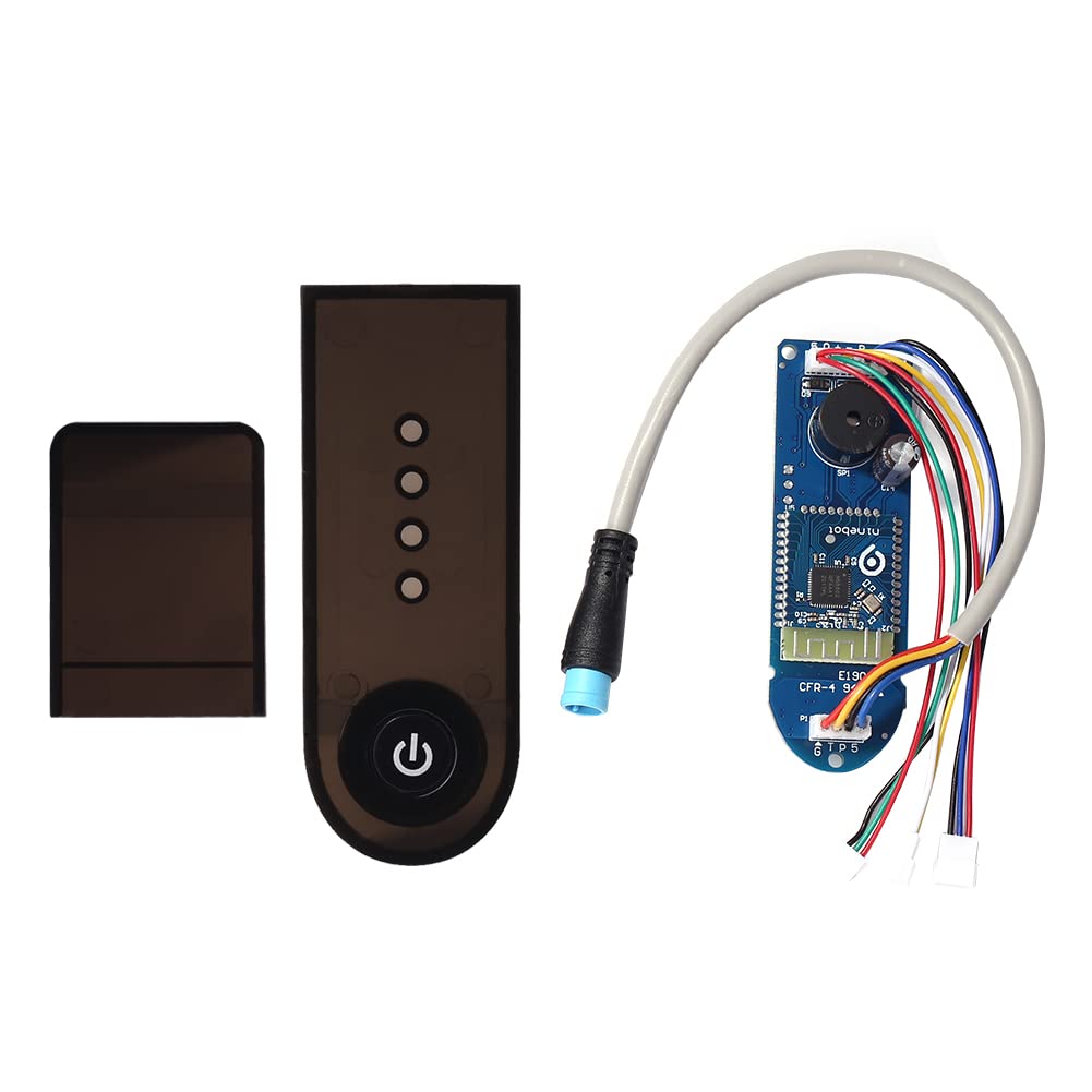 WELLSTRONG Electric Scooter Dashboard Replacement for Xiaomi MIJIA M365 Electric Scooter Circuit Board Contain Screen Cover