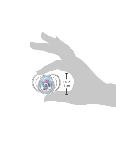 Tommee Tippee Every Day Pacifiers, Symmetrical Design, BPA-Free Silicone Binkies, 6-18m, 2-Count