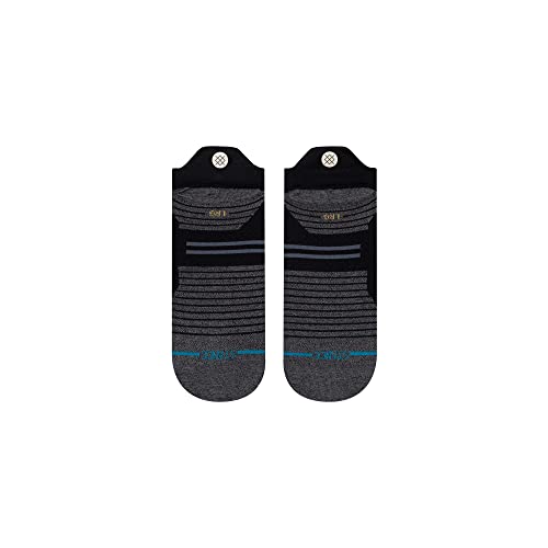 Stance Run Light Tab St Socks (Small, Black)