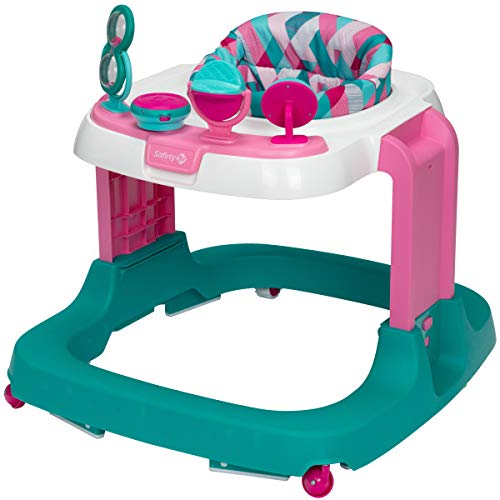 Safety 1st Ready, Set, Walk! DX Developmental Walker,Diamond Blush