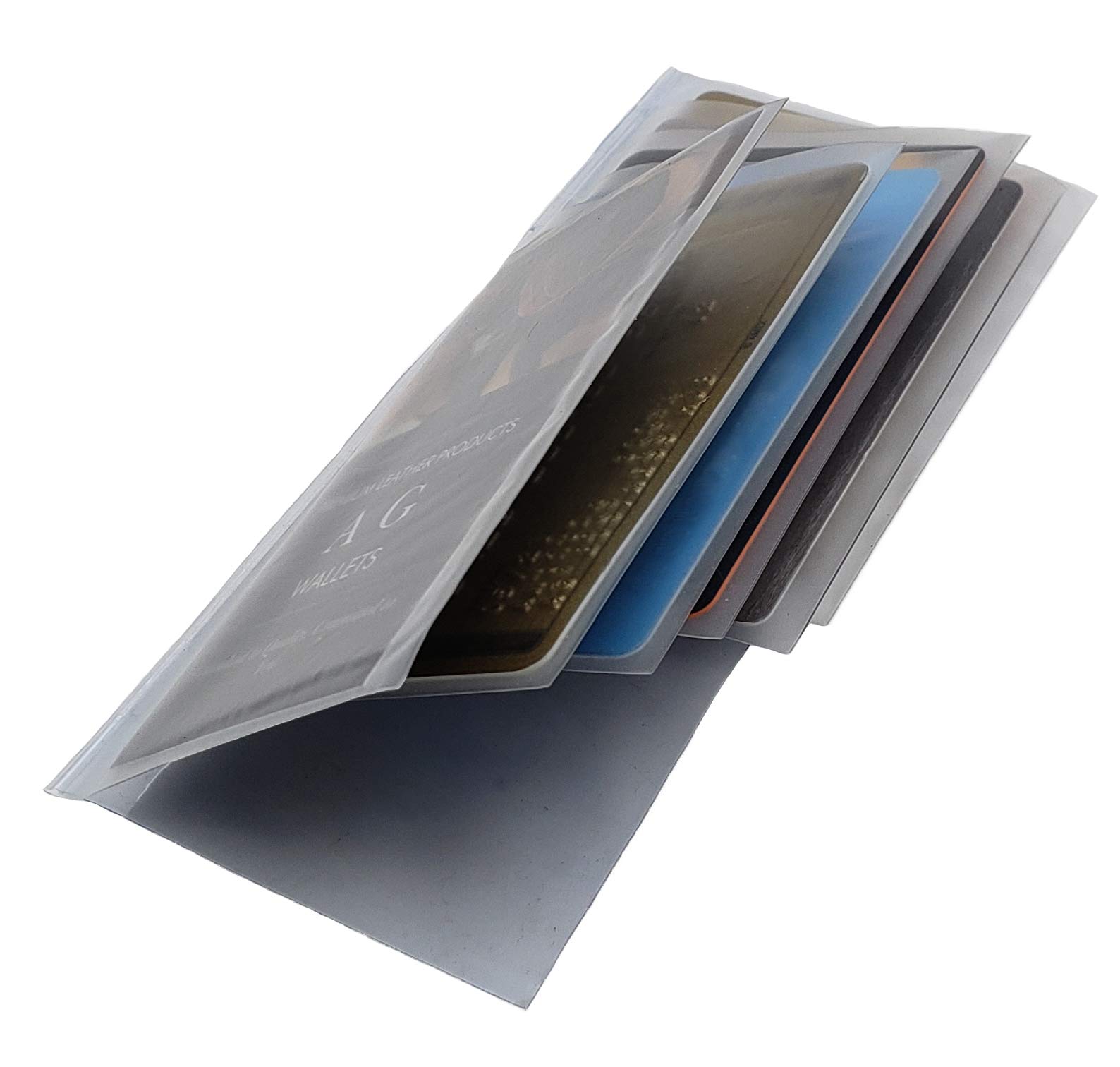 Set of 2 Clear Premium Quality Checkbook Wallet Insert from AG Wallets