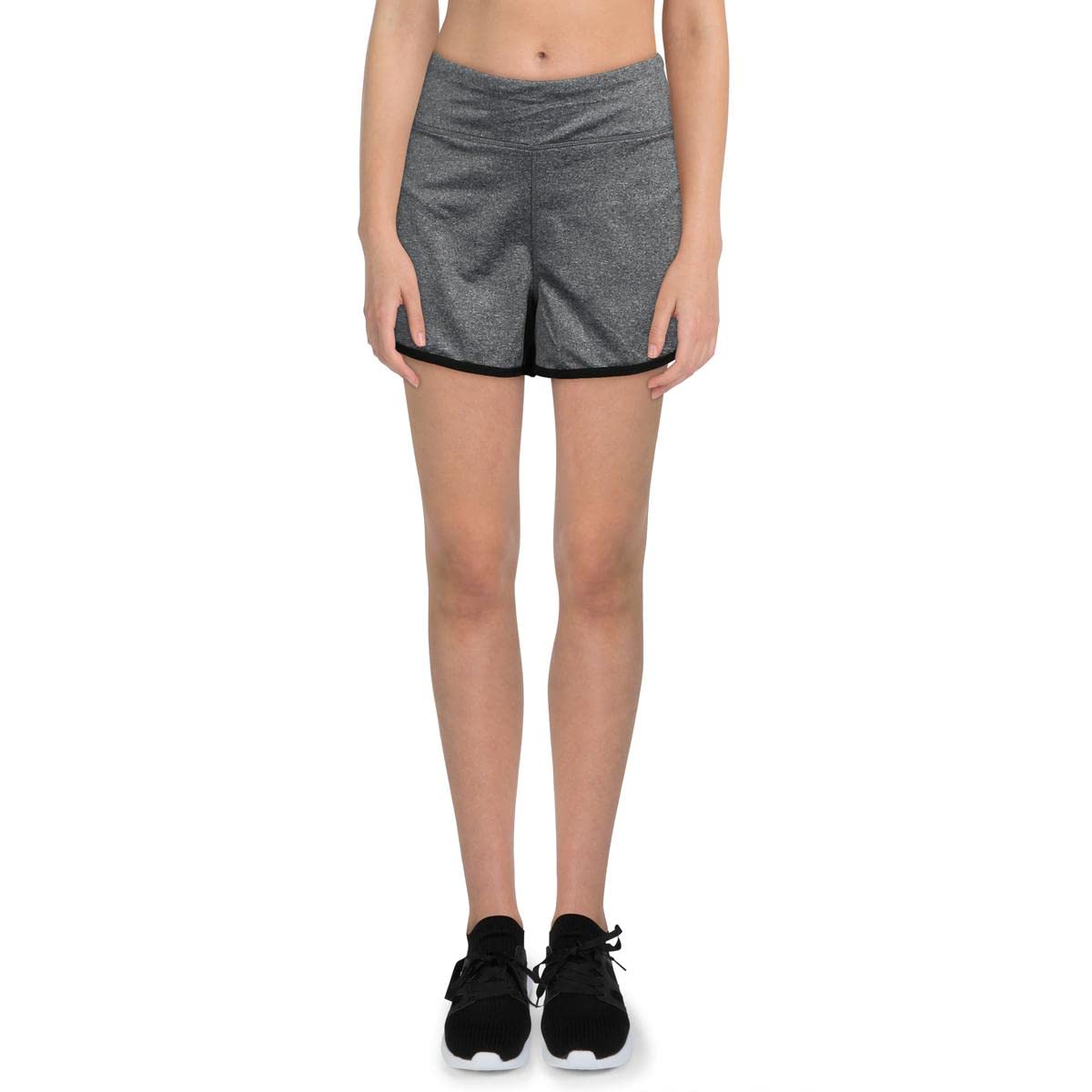 Reebok Womens Training Running Shorts Gray L