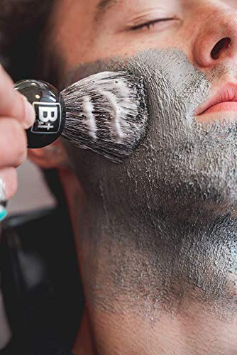 Purely Vegan Black Fiber Wet Shaving Brush – Bib & Tucker, Shave Care for Men