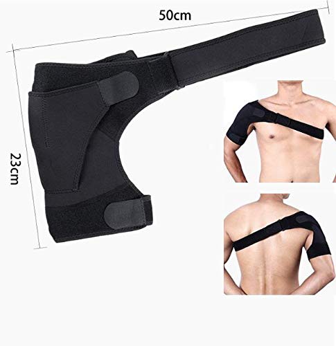 YUIJ Shoulder Brace Rotator Cuff Compression Support,Men, Women, Left, Right Arm Injury Prevention Immobilizer for Dislocated AC Joint