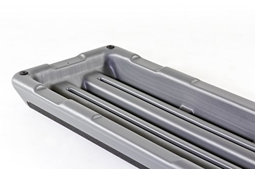 The Step (Made in USA Original Aerobic Platform for Total Body Fitness β Health Club 4 Risers Grey