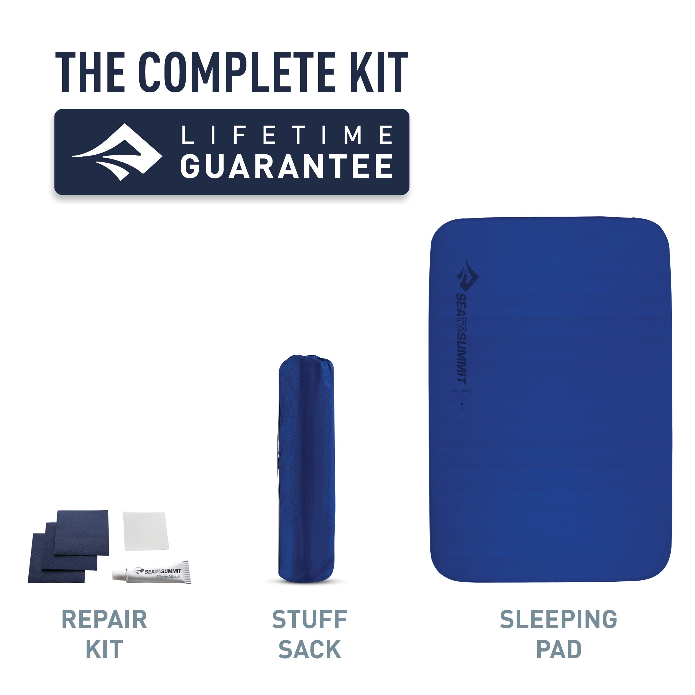 Sea to Summit Comfort Deluxe Self-Inflating Foam Double Sleeping Pad