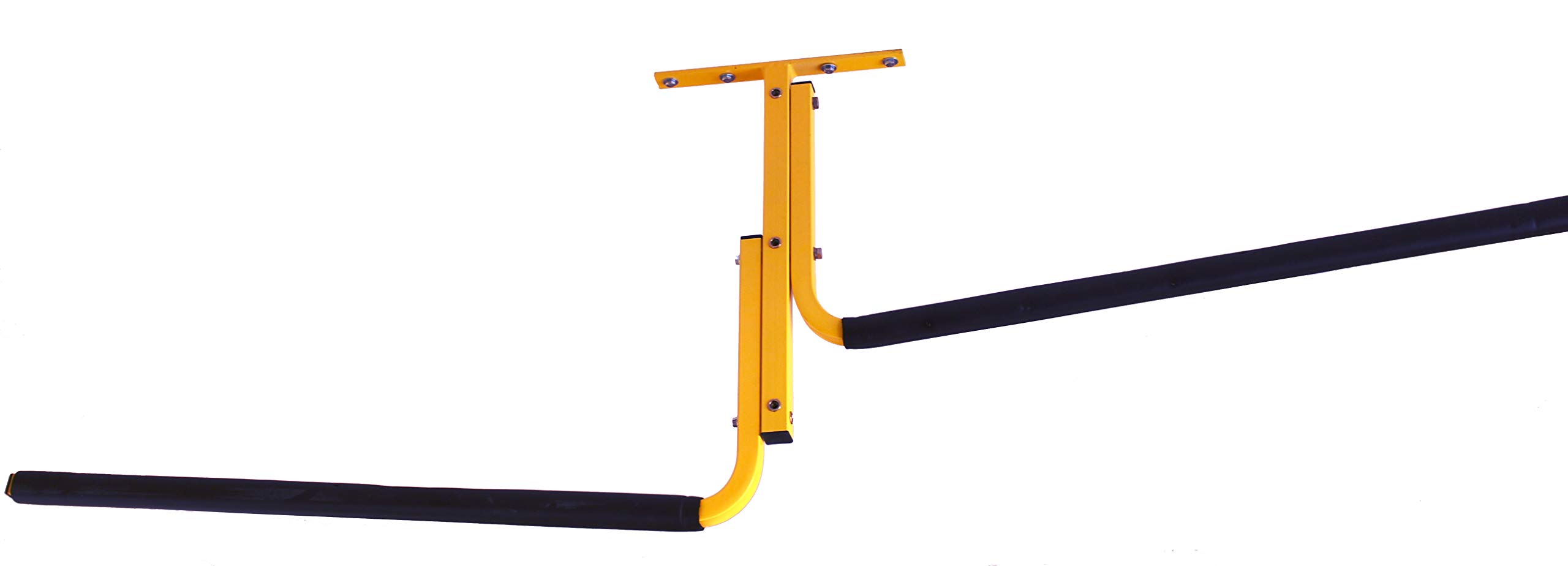Suspenz Kayak Storage Rack, Ceiling/Under Deck Garage Hanger for 2 Kayaks and SUPs, Yellow, 11-7800