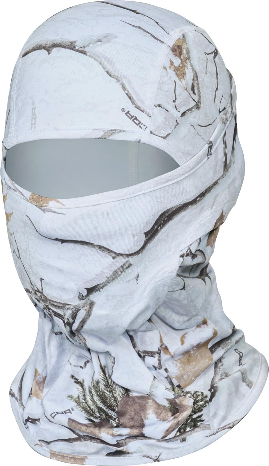 TSLA Thermal Winter Balaclava Face Mask, UV Protection Fleece Lined Ski Mask, Lightweight Windproof Neck Gaiter, Windproof Balaclava Black, One Size