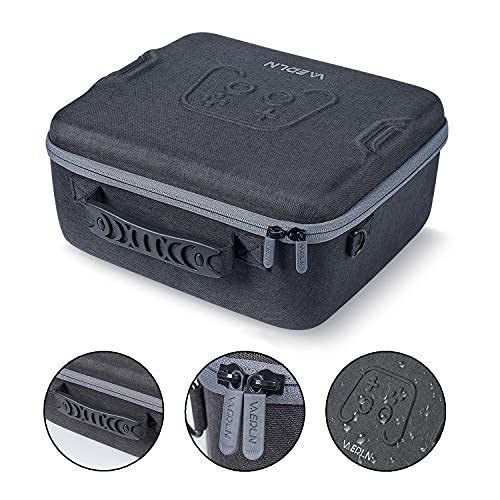 Vanerdun Nintendo Switch Travel Case, Protective Deluxe Carrying Case for Nintendo, Switch Console Pro Controller & Accessories