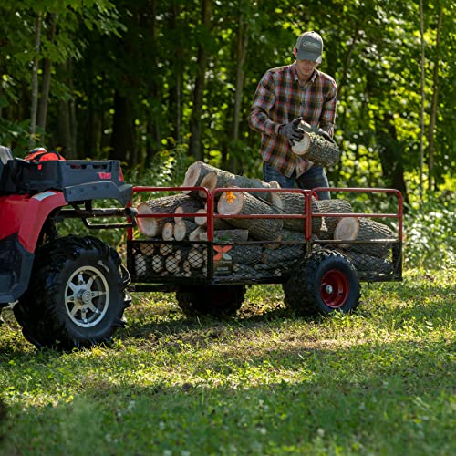Yutrax TX162 HC1500 Heavy Duty ATV / UTV Trailer – for Off-Road Use - 1,500 lb. Capacity