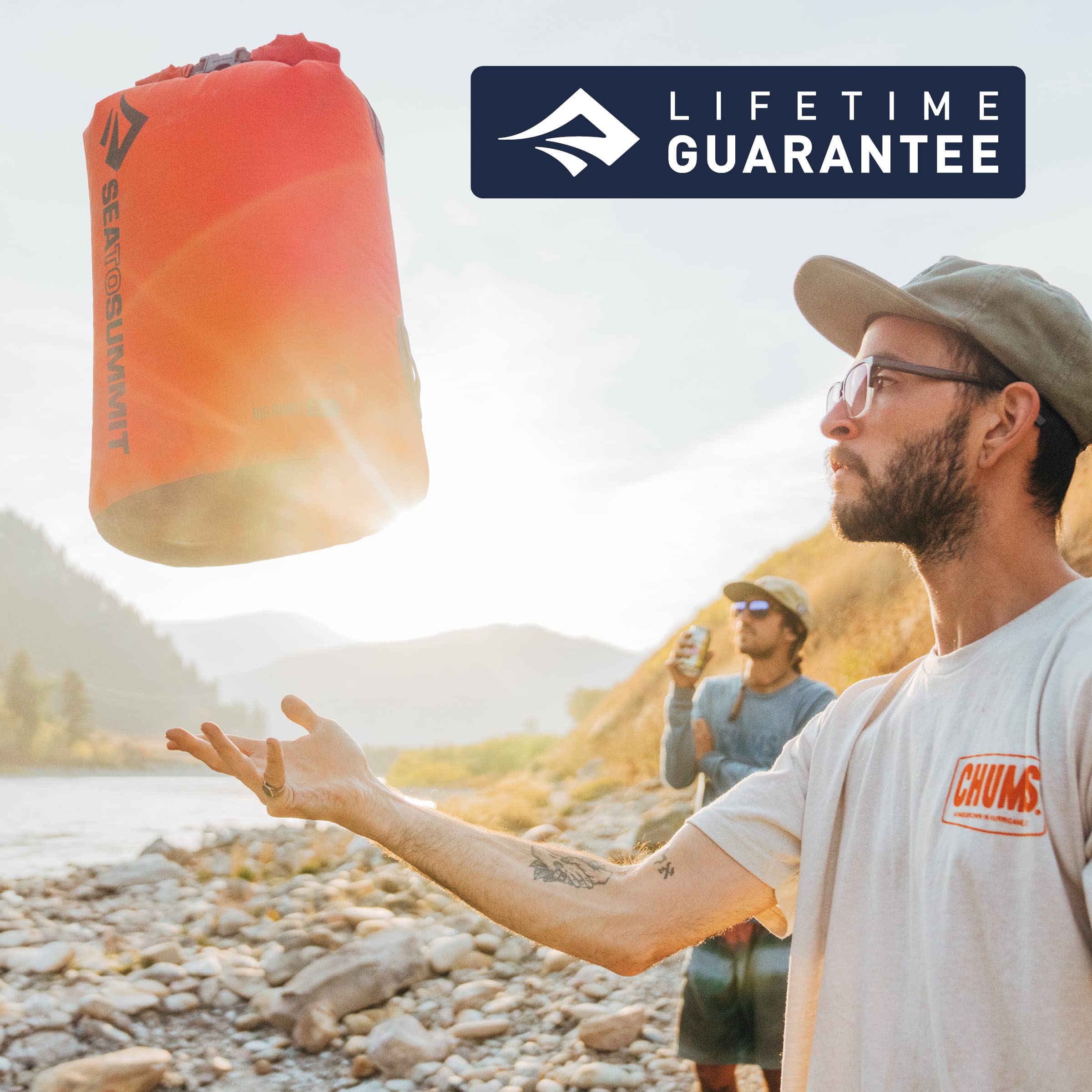 Sea to Summit Big River Dry Bag, Ultra-Durable Roll-Top Dry Storage, 20 Liter, Royal Blue