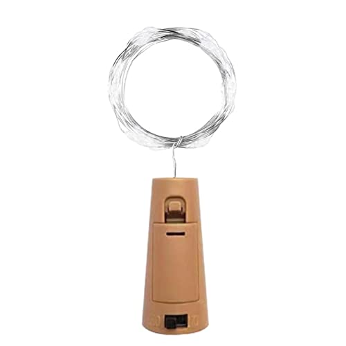 Shakven Cork Bottle Lights - 6.5ft Battery Operated The Fairy Mini Copper Wire Cork Lights,Mini String Light for DIY Wedding Christmas Holiday Home Party Decoration