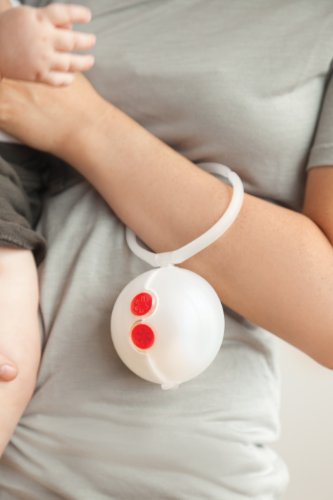 Skip Hop Grab-and-Go Double Egg Pacifier Holder, Multi