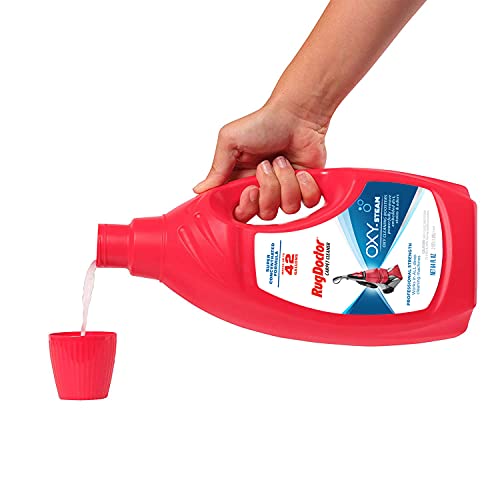 Rug Doctor Oxy Carpet Cleaning Solution, 64 oz., Removes Embedded Stains & Odors with Powerful Oxygen Activated Boosters, Compatible with All Leading Carpet Cleaning Machines
