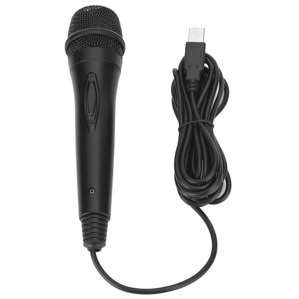 YYOYY USB Wired Microphone, for Switch//WII/XBOXONE/XBOX360, for Game Music, Rock Bands, Guitar , Portable Microphone, Cable, Plug and Play