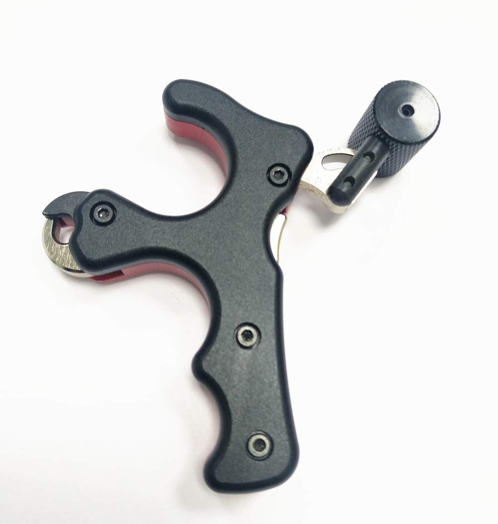 Savage Village Upgrade Archery Bow Release, 3-Finger Compound Bow Release Aid