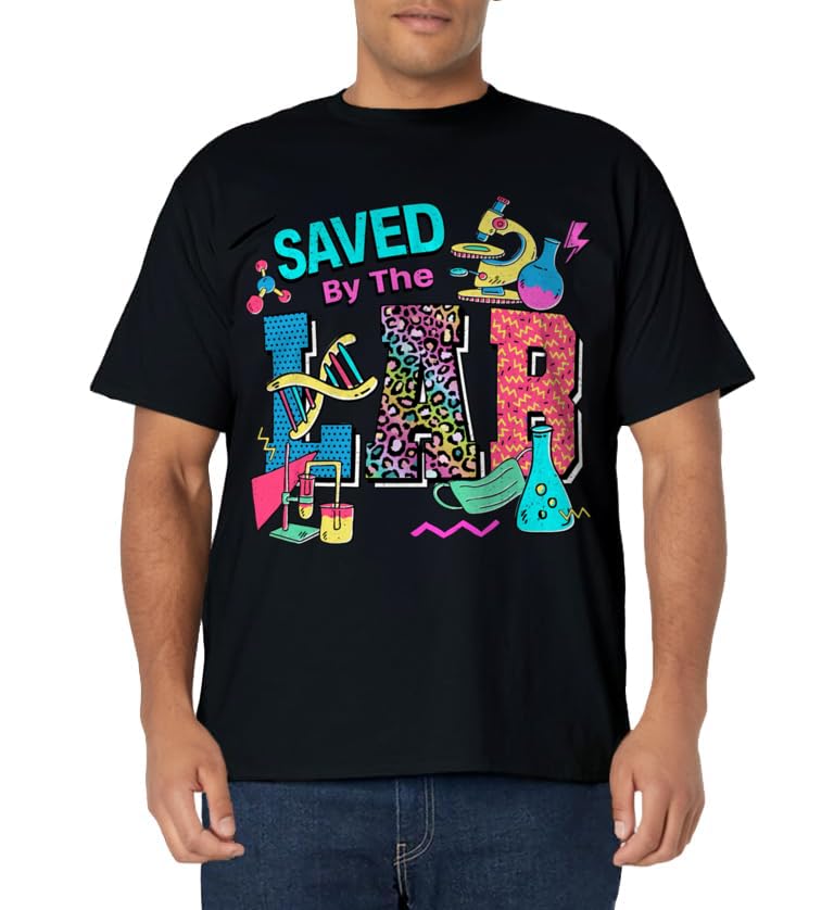 Saved By The Lab Week 2024 Phlebotomy Lab Tech Women Men T-Shirt