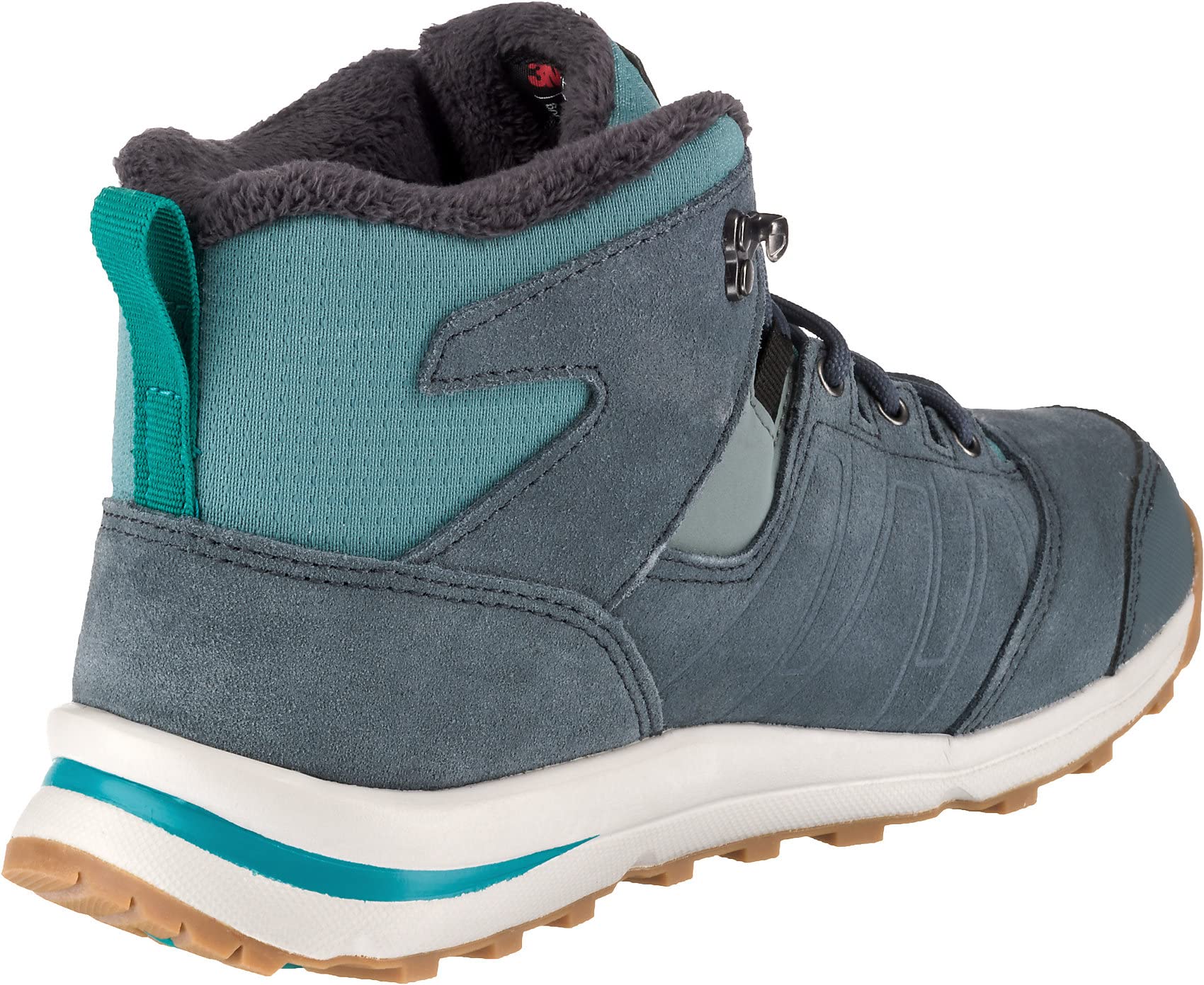Salomon Kids' Utility TS CSWP J Hiking Boots, Trellis/Stormy Weather/TROPICAL GREEN, 1.5