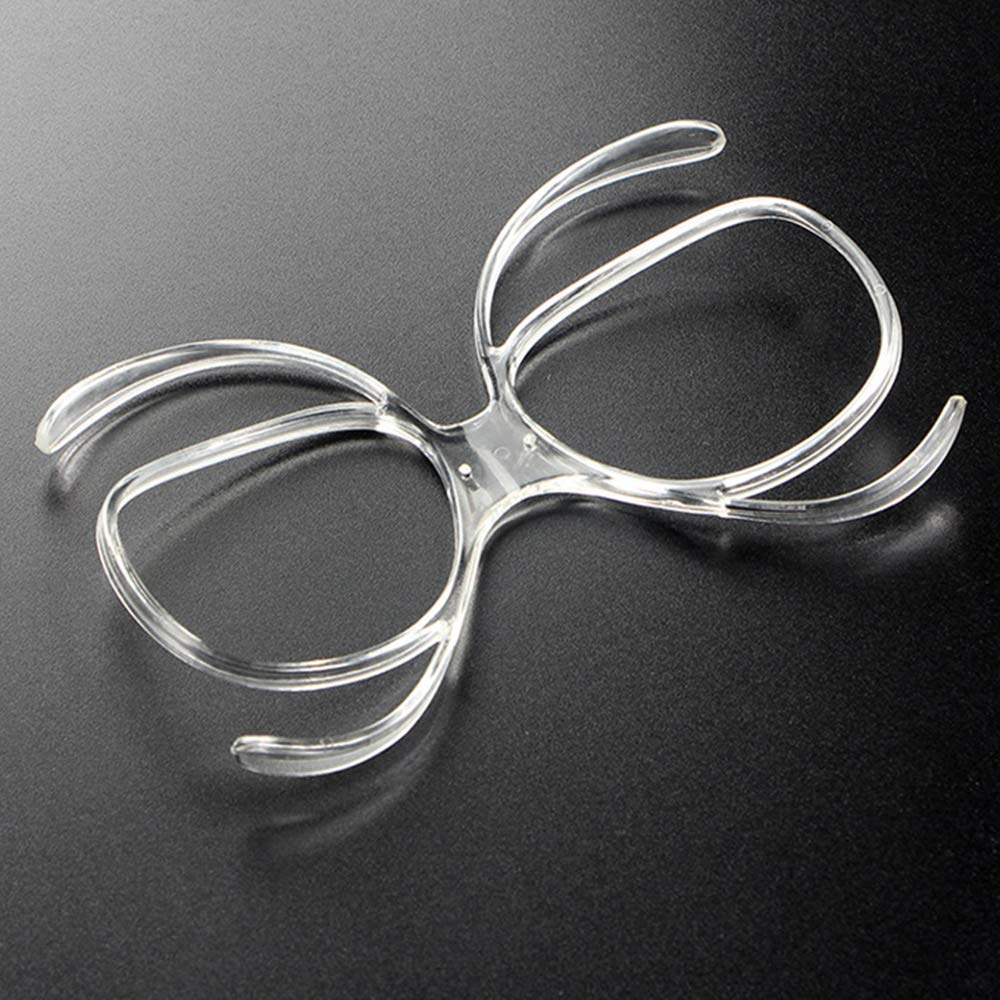 spiid Prescription Ski Goggles Rx Insert Optical Adaptor TR90 Flexible Bendable Universal Size Inner Frame Snowboard Motorcycle Goggle 2pcs