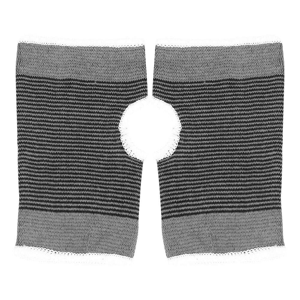 VGEBY 1Pair Wrist Brace, Elastic Wristband Wrist Palm Brace Carpal Tunnel Hand Compression Support Wrap Basketball Football Sports Gym Protector (Gray) Palm Protector For Hand