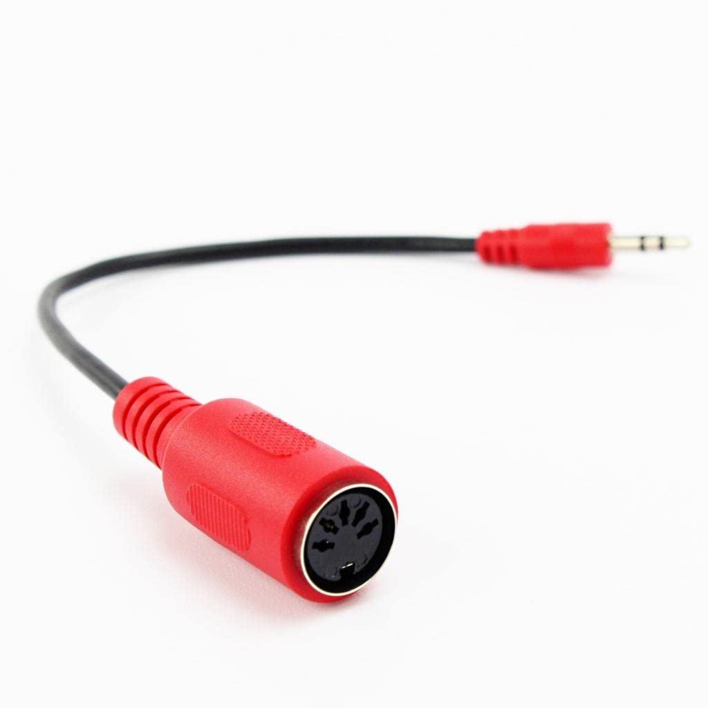 ZAWDIO - MIDI to TRS 3.5mm Breakout Cable Adapter for: Arturia, Novation, 1010music - MX4, Beatstep Pro, Keystep, Circuit, Launchpad Pro MK2