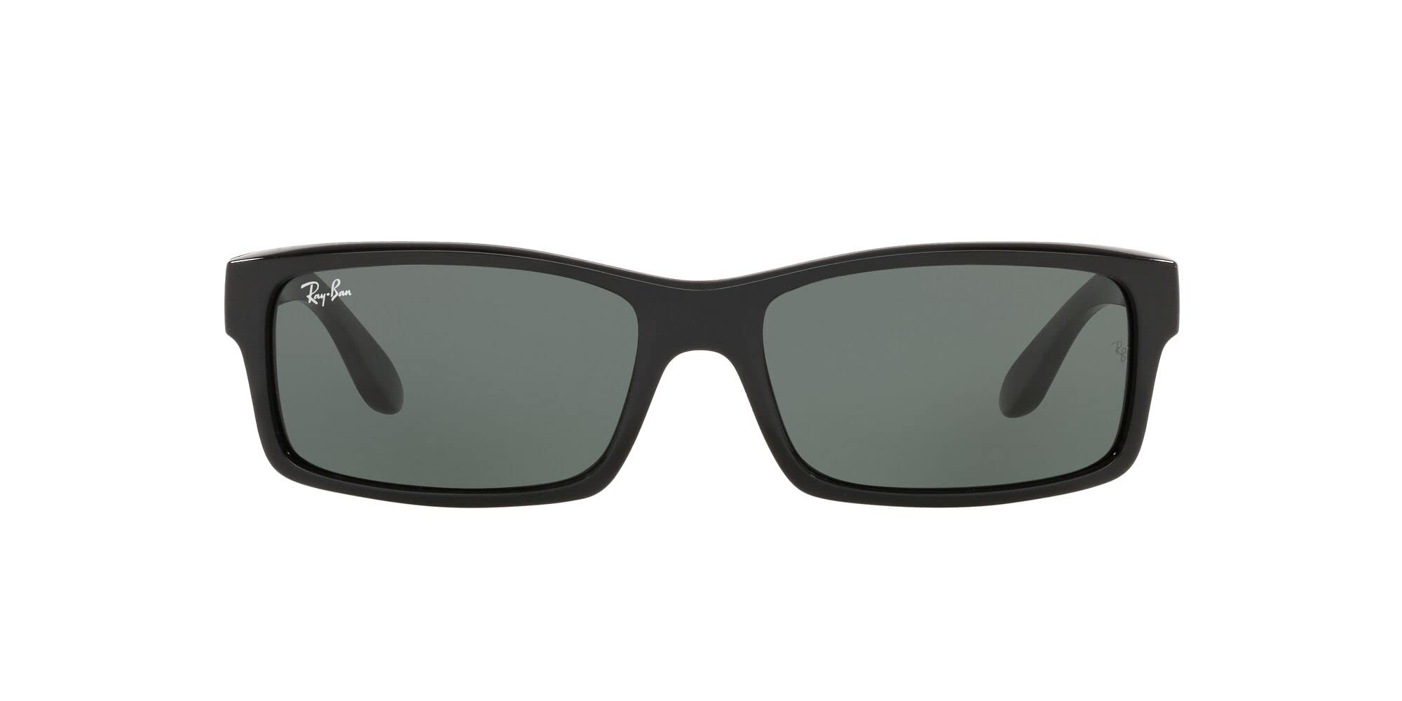 Ray-Ban RB4151 Rectangular Sunglasses, Light Havana/Brown, 59 mm