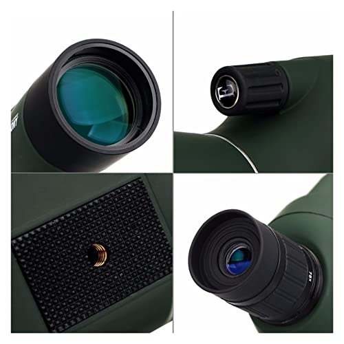 Telescope 25-75x70 Spotting Scope Monoculars Powerful Binoculars Bak4 FMC with Tripod Camping Equipment (Color : with Phone Adapter)