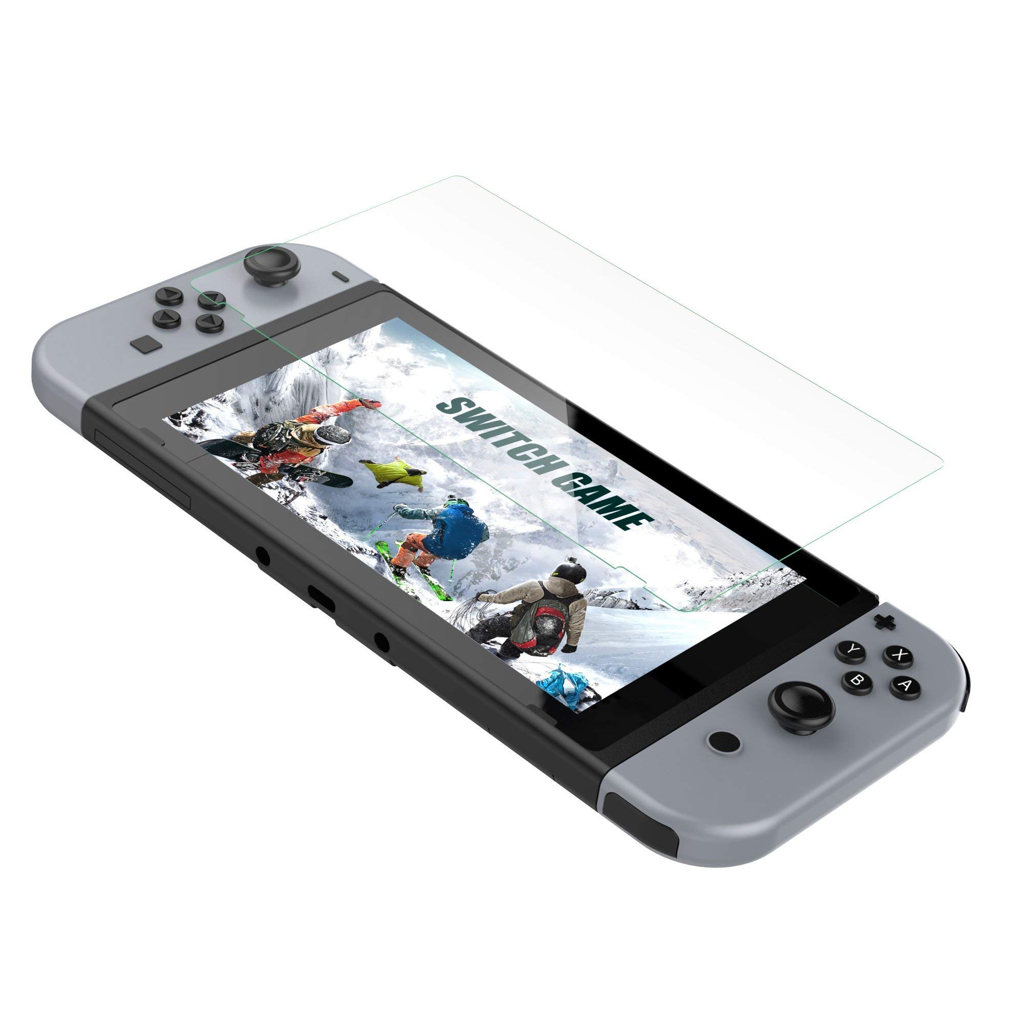 Switch OLED Model Screen Protector (3pcs), Tempered Glass Screen Protector High Aluminum Compatible with Nintendo Switch OLED Model