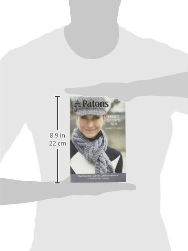 Spinrite Patons Knitting and Crochet Patterns, Next Steps Six-Learn to Cable