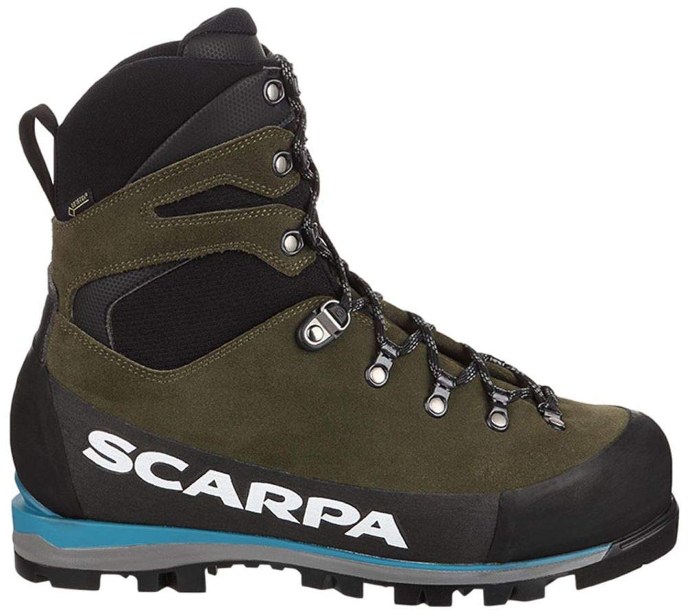 SCARPA Grand Dru GTX Waterproof Gore-Tex Hiking Boots for Mountaineering and Backpacking - Forest - 8-8.5