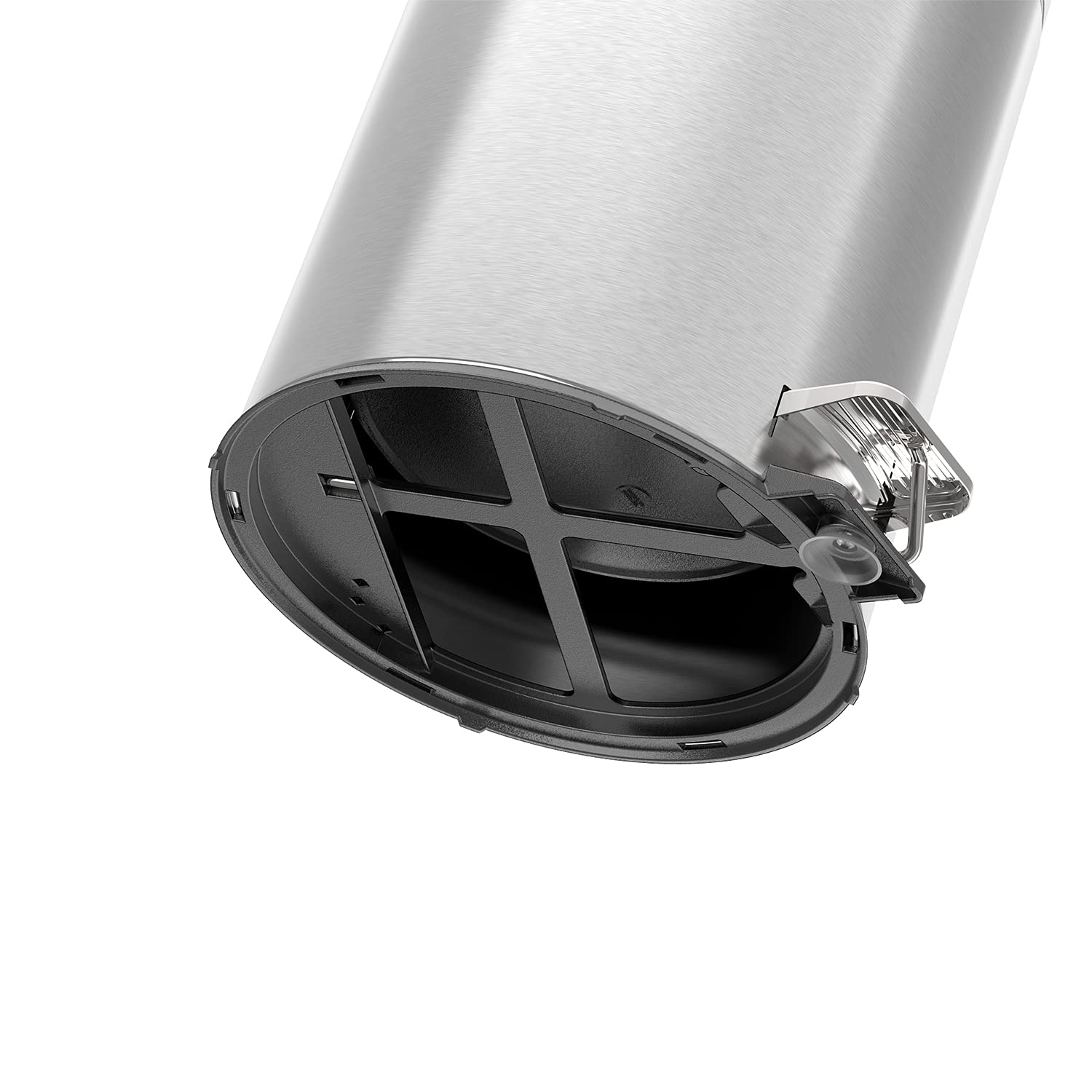 Tramontina Brasil Plus Pedal Bin, 5 litres, Stainless Steel