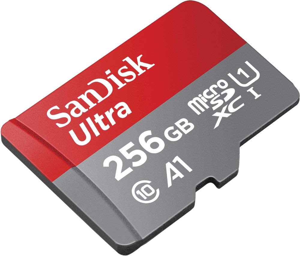 SanDisk 256 GB Ultra Micro SDXC Memory Card Works with Samsung Galaxy Tab A (2017) (2018), Tab Active 2 Phone UHS-I Class 10 (SDSQUA4-256G-GN6MN) Bundle with Everything But Stromboli Card Reader