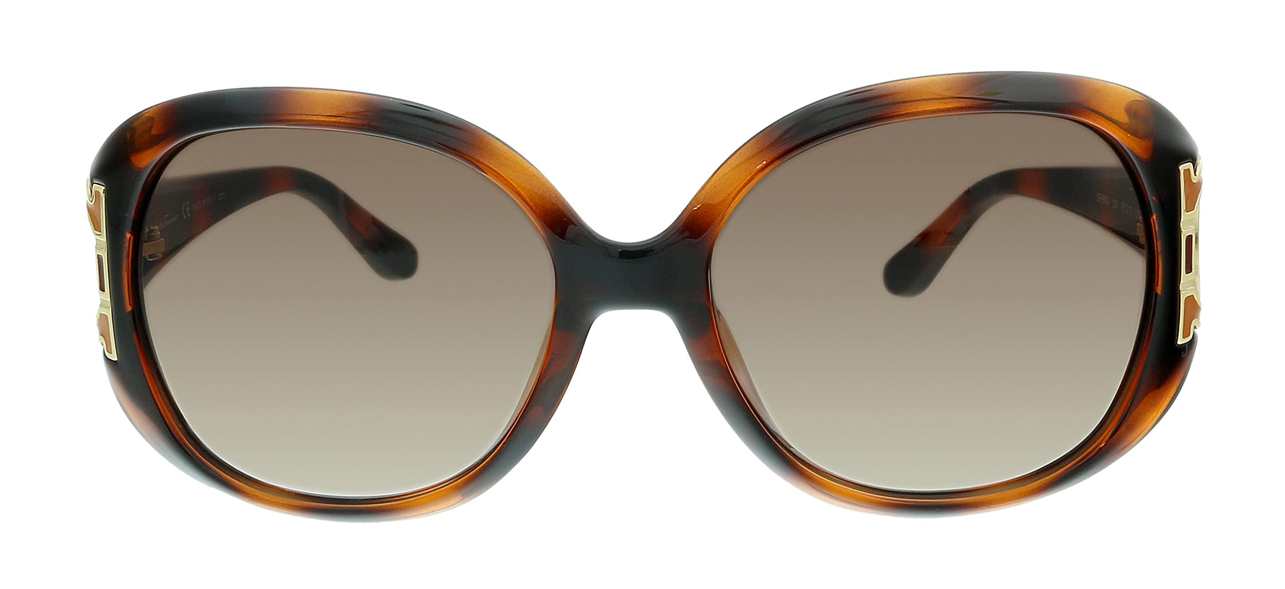 Salvatore Ferragamo Salvatore Ferragamo Women's Sunglasses Sf668s, Brown, 57
