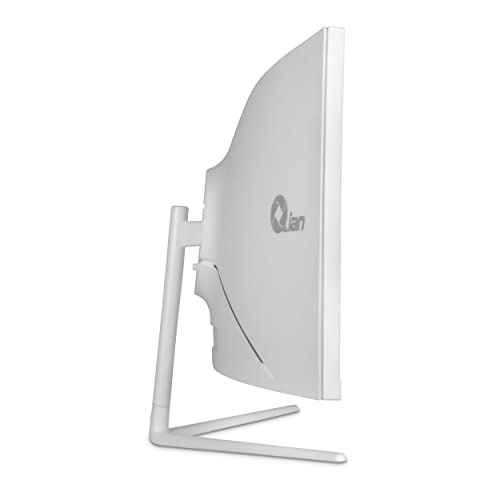 Qian 30" Ultra Wide FHD 1080P Curved Computer Monitor,100 Hz VA Panel Office Monitor, 21:9 Aspect Ratio,178°Viewing Angle,16.7M Display Colors,Framless AMD Freesync GSync,Tilt Adjustable