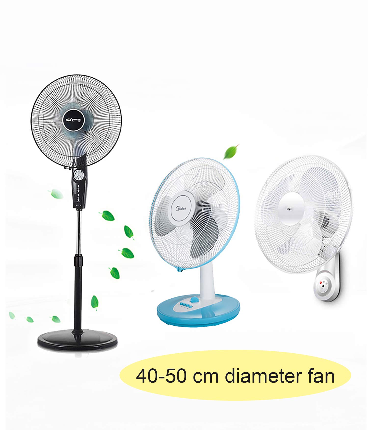 SIKOYA 2 Pieces Cartoon Fan Dust Cover Net Cute Washable Dustproof Safety Fan Filters Kid Finger Protector Summer, Random Pattern