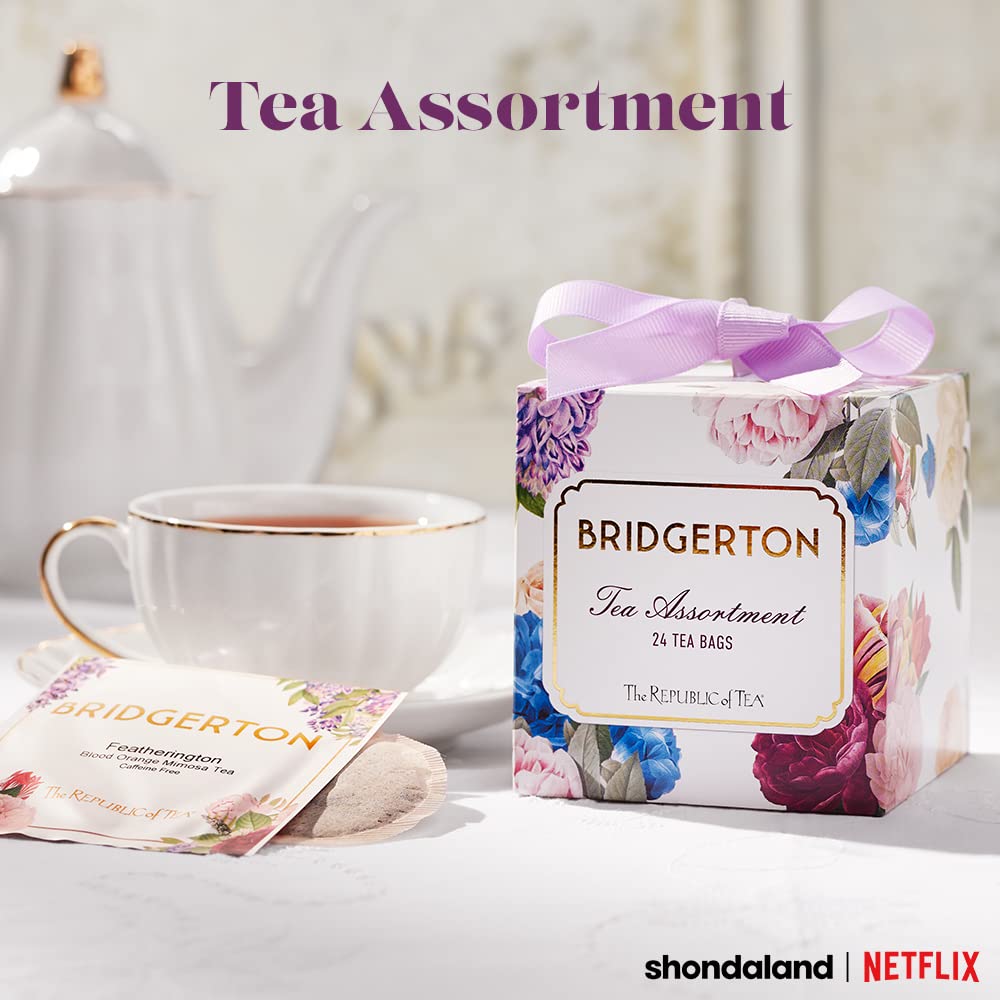 The Republic of Tea – Bridgerton Tea Assortment Gift, 24 Tea Bags