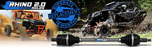 SuperATV Heavy Duty Rhino 2.0 Rear CV Axle for Polaris Ranger XP 1000 High Lifter Edition (2017+) - REAR