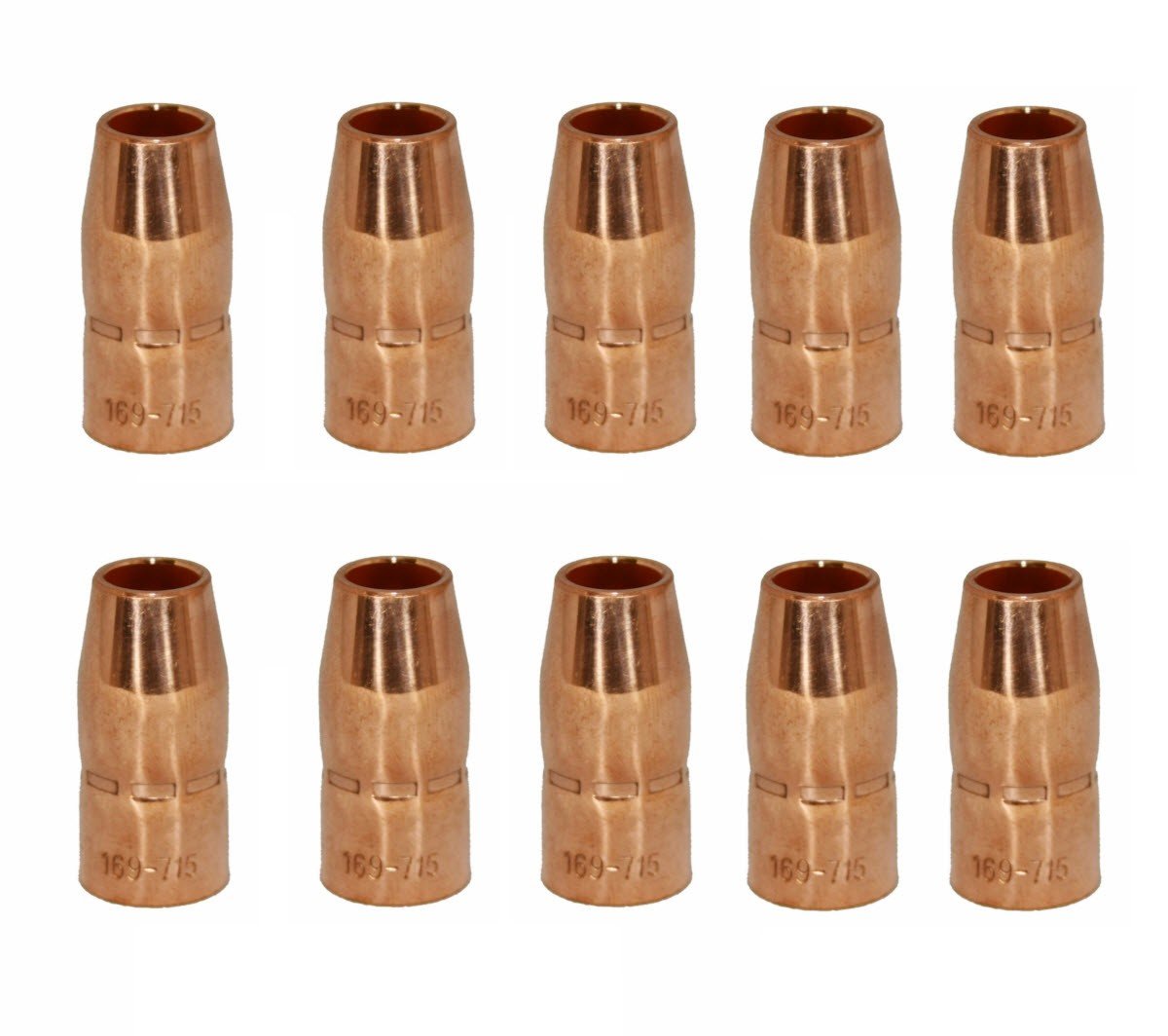 Trafimet (169715) 10pcs/pk Nozzle 1/2", Mig Miller M10/15 MC0490