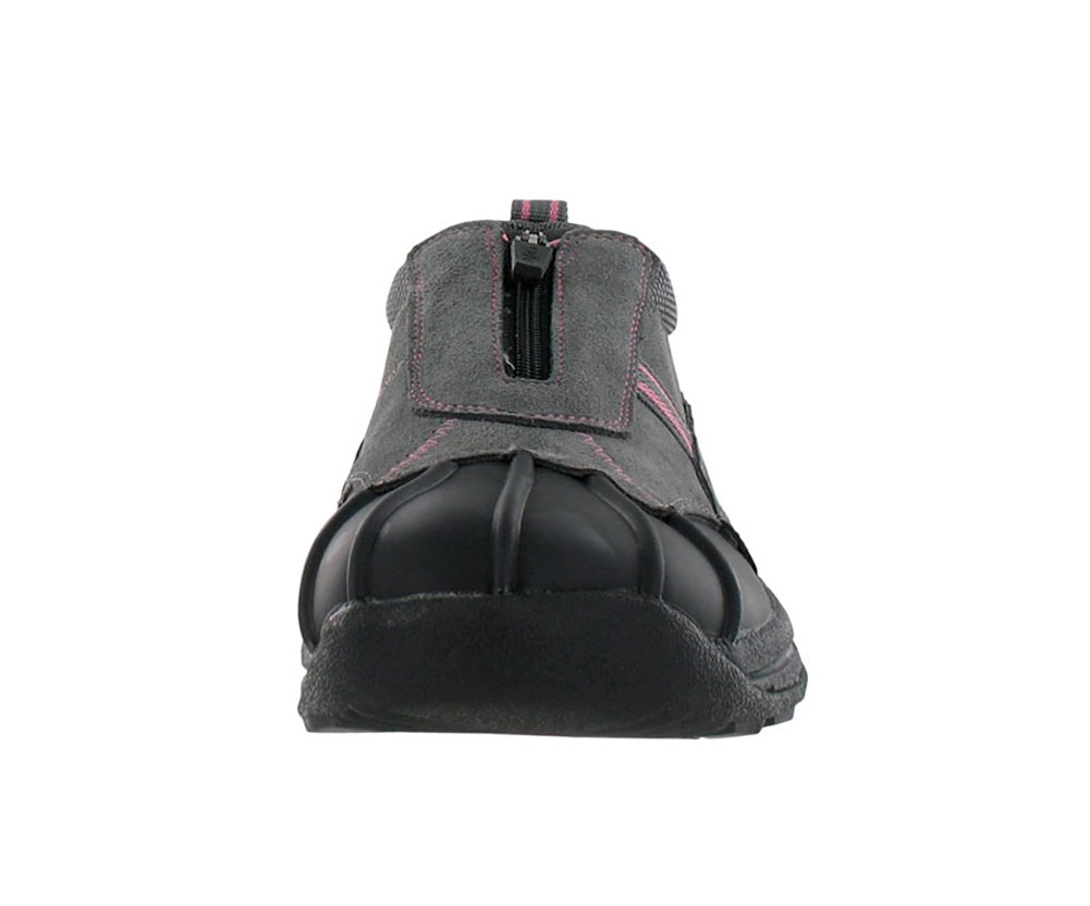 Ryka Terrain Zip Womens Shoes Size 9.5, Color: Grey/Black/Pink