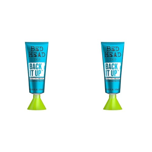 TIGI Bed Head Back It Up texturizing Cream for Shape and Texture 4.23 fl oz (Pack of 2)