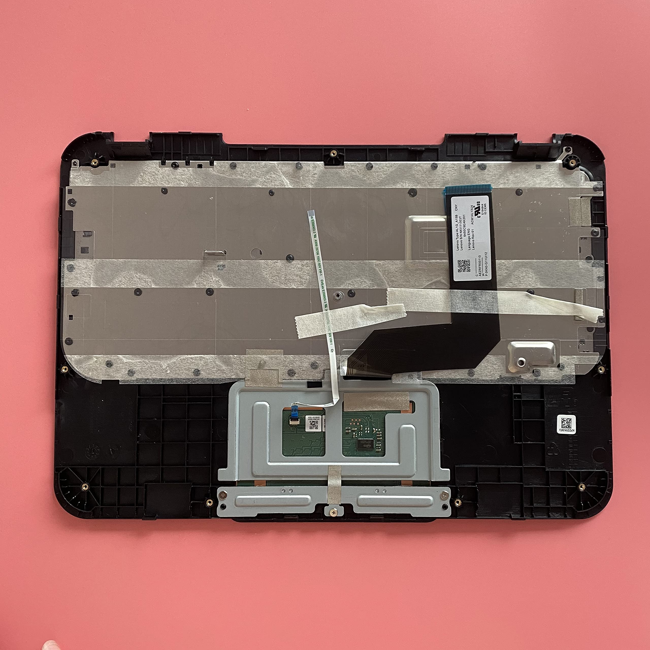 Replacement for Lenovo Chromebook 11 N22 Laptop Upper Case Palmrest Keyboard Touchpad Assembly Part 5CB0L02103 37NL6TC0090