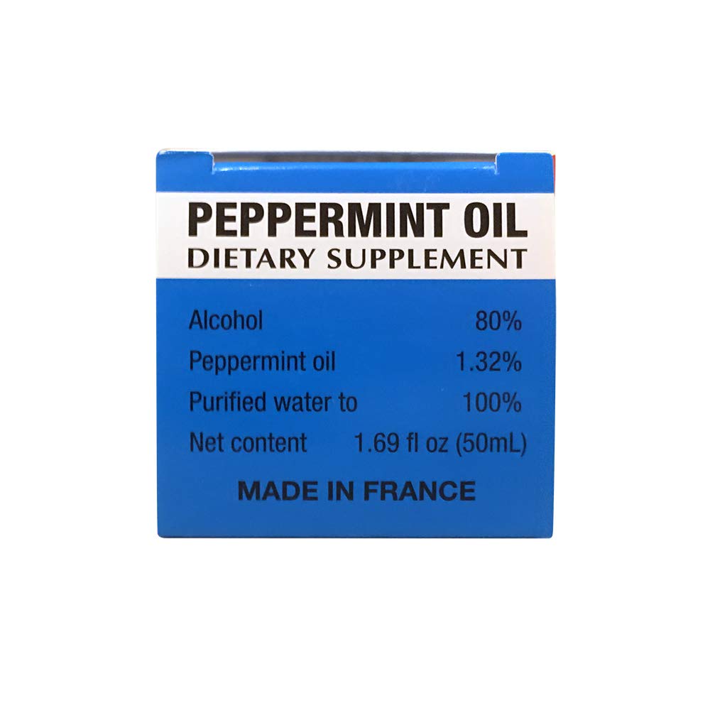 Ricqles Peppermint Oil Dietary Supplement (Supports Healthy Digestion, Intestinal Comfort) (1.69 fl. oz) (3 Bottles)