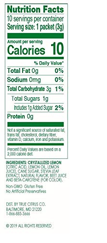 True Peach Lemonade 10-count