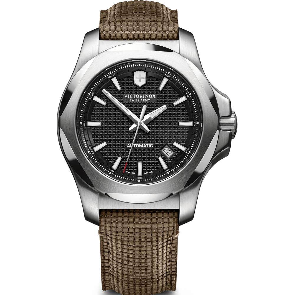 Victorinox I.N.O.X. Automatic Black Dial Men's Watch 241836