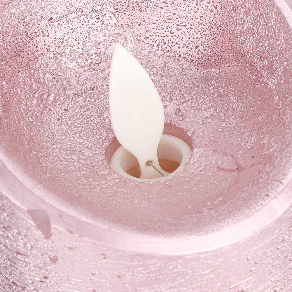 Simlug Flameless LED Light for Seasonal & Festival Celebration, Battery Operated, Pink(L(7.5x15cm))