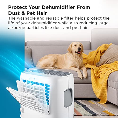 TCL TDW40E20 Dehumidifier for Large Bedrooms and Living Rooms, 3,500 Sq. Ft, White